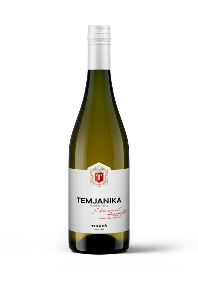 Tikveš Temjanika Classic | Makedonsko Belo Vino | Cena i Prodaja